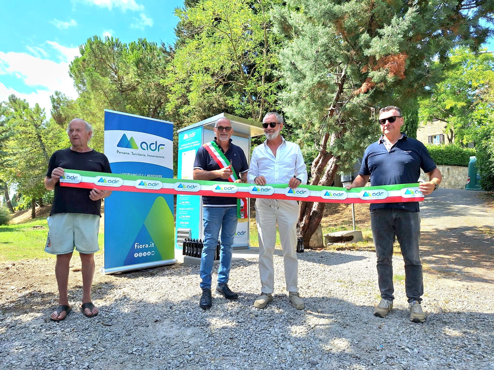 Nuova casina dell’acqua a Casole d’Elsa - Acquedotto del Fiora